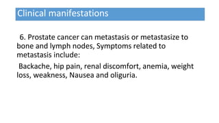 Prostate cancer | PPTX