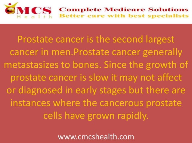 Prostate cancer symptoms diagnosis and treatment. | PPT