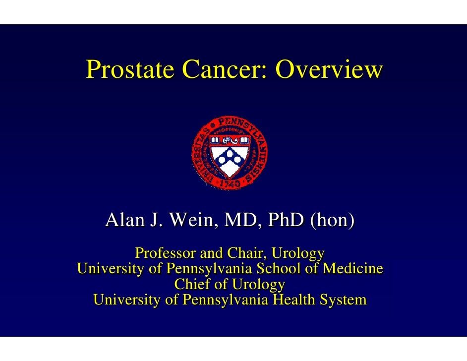 Prostate Cancer Overview
