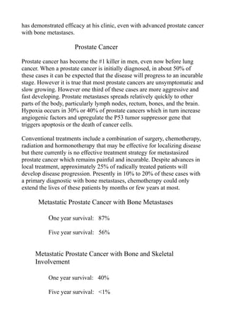 Protocol for the Treatment of Prostate Cancer | PDF