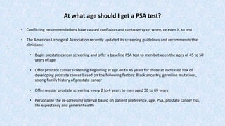 Prostate cancer presentation 2024 Cancer Support Now.pptx