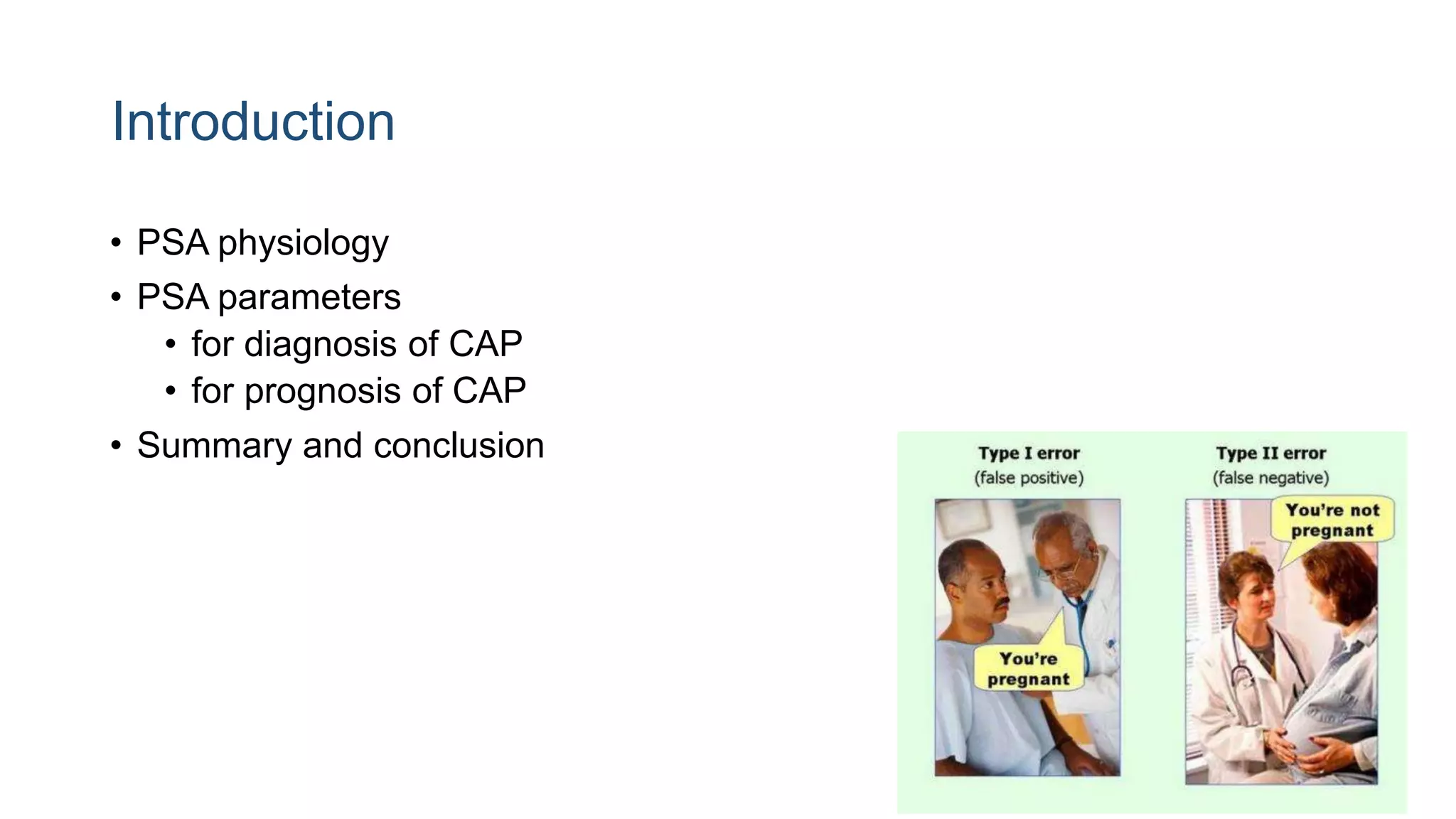 Prostate cancer - PSA and PSA kinetics | PPTX