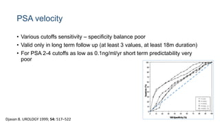 Prostate cancer - PSA and PSA kinetics | PPT
