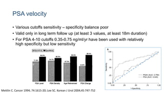 Prostate cancer - PSA and PSA kinetics | PPT
