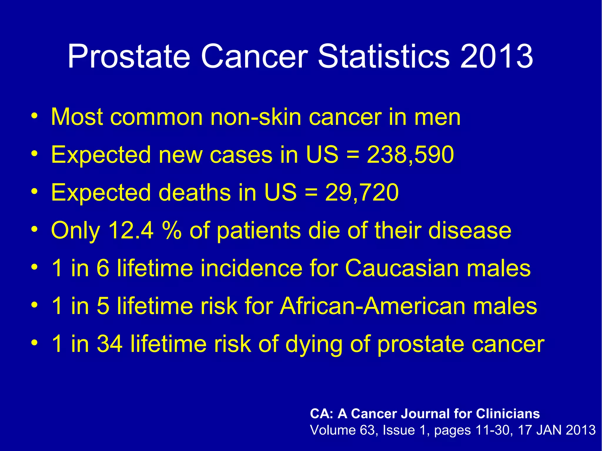 Prostate Cancer Screening | PPT