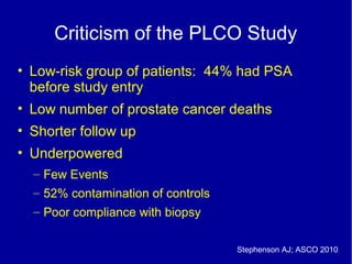 Prostate Cancer Screening | PPT