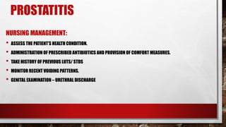 prostate disorders 2.pptxjdhdhsuridjhrgrbrnf | PPTX