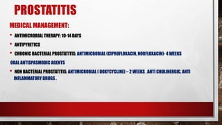 prostate disorders 2.pptxjdhdhsuridjhrgrbrnf | PPTX