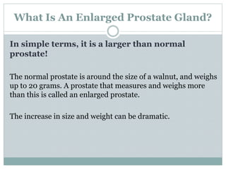 Understanding Enlarged Prostate Glands - Dr Vivek Baliga Patient ...