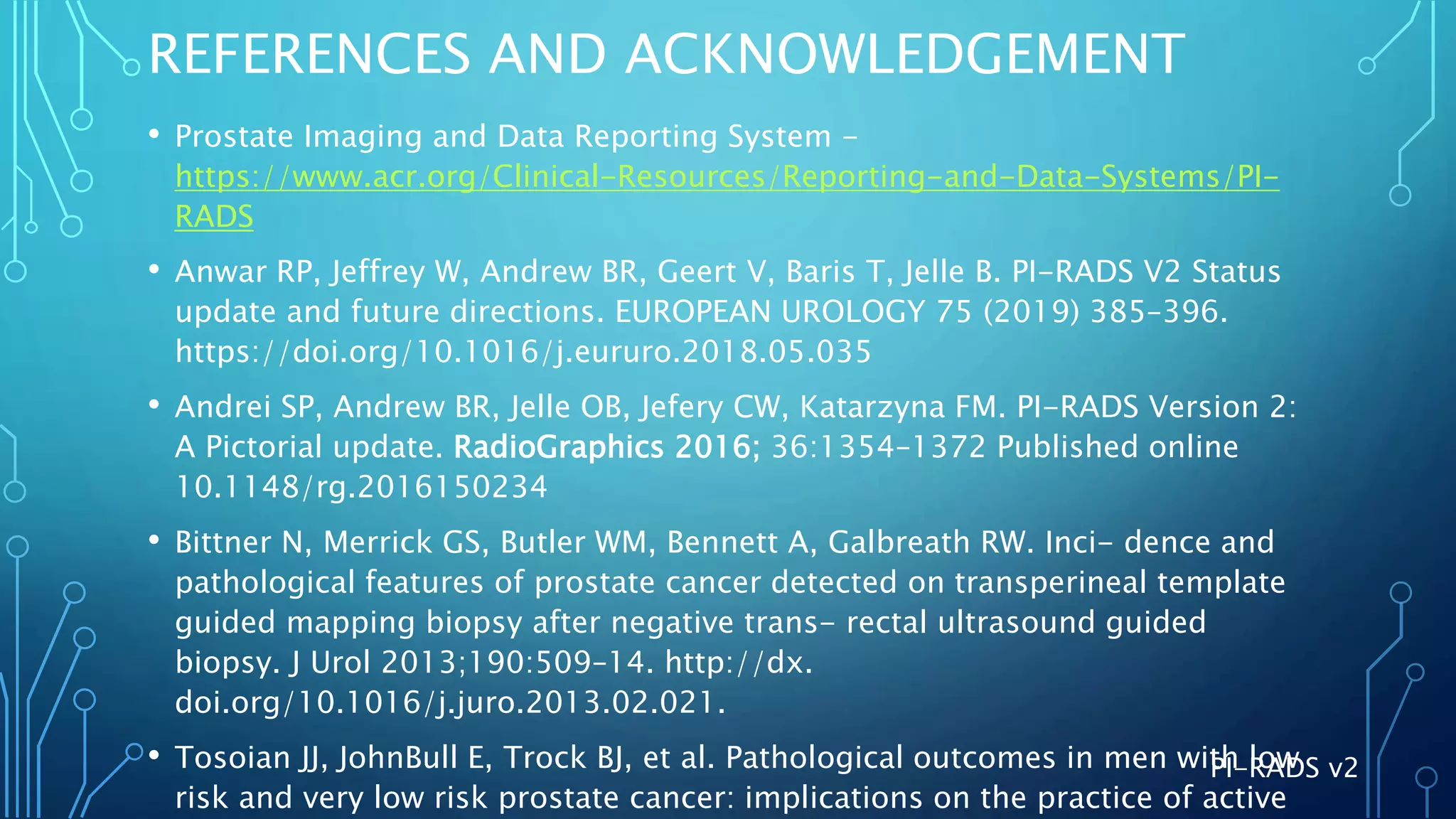 Prostate Imaging - PI-RADS v2.1 | PPTX