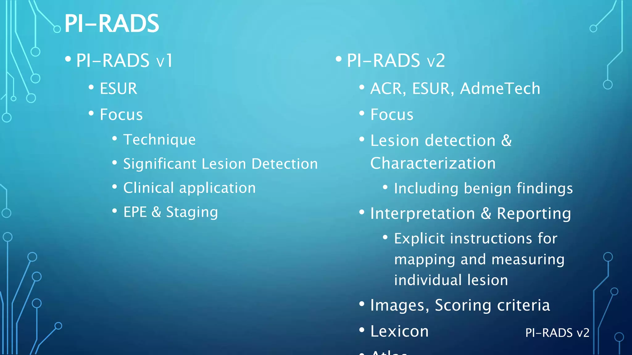 Prostate Imaging - PI-RADS v2.1 | PPTX