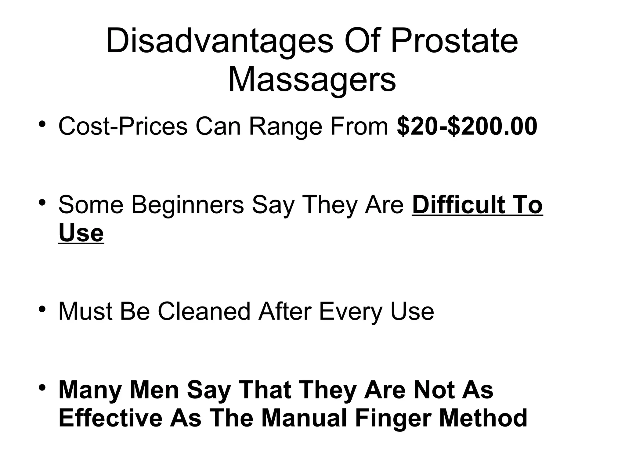 Learn Prostate Massage Or Prostate Milking In 30 Minutes Ppt
