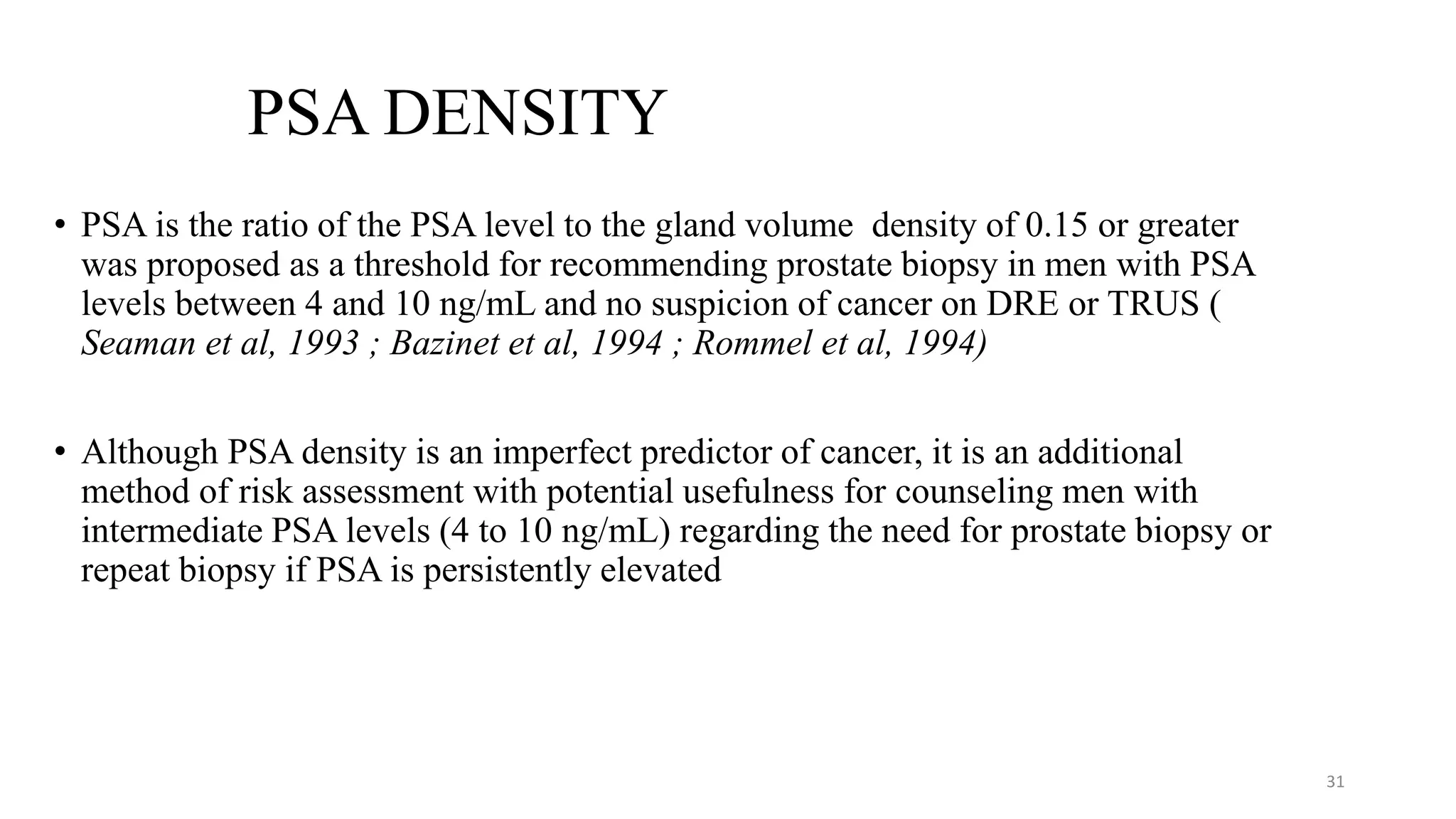 Prostate specific antigen | PPTX