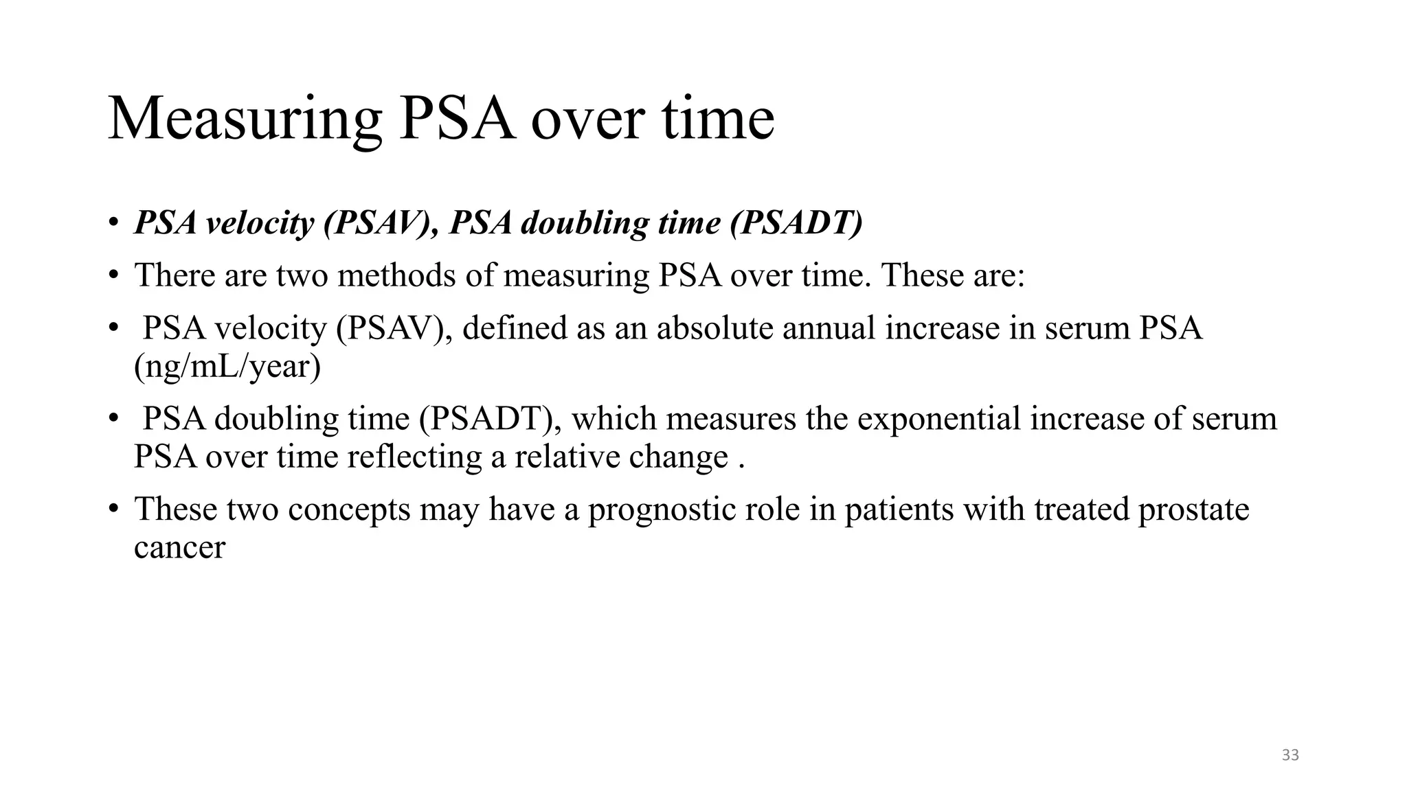 Prostate specific antigen | PPTX