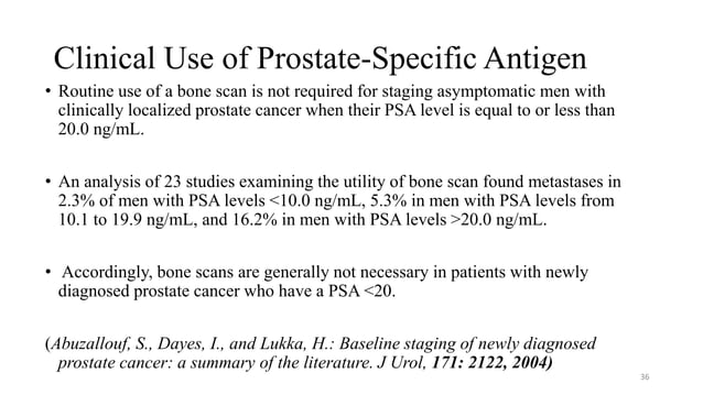 Prostate specific antigen | PPTX