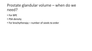 Prostate volume.pptx