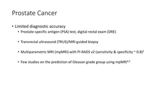 Prostate Cancer Diagnosis using Deep Learning with 3D Multiparametric MRI: Predicting the ...