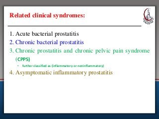 Prostatitis | PPTX