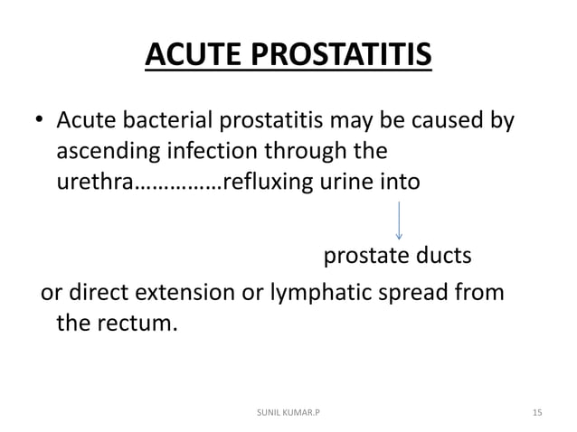 Prostatitis | PPTX