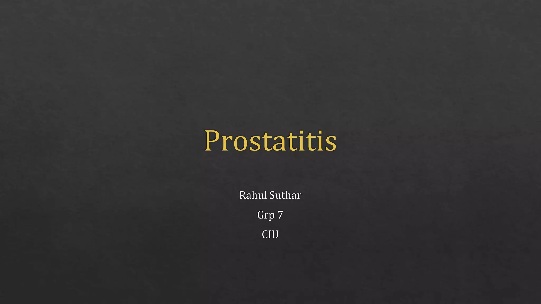 prostatitis.pptx