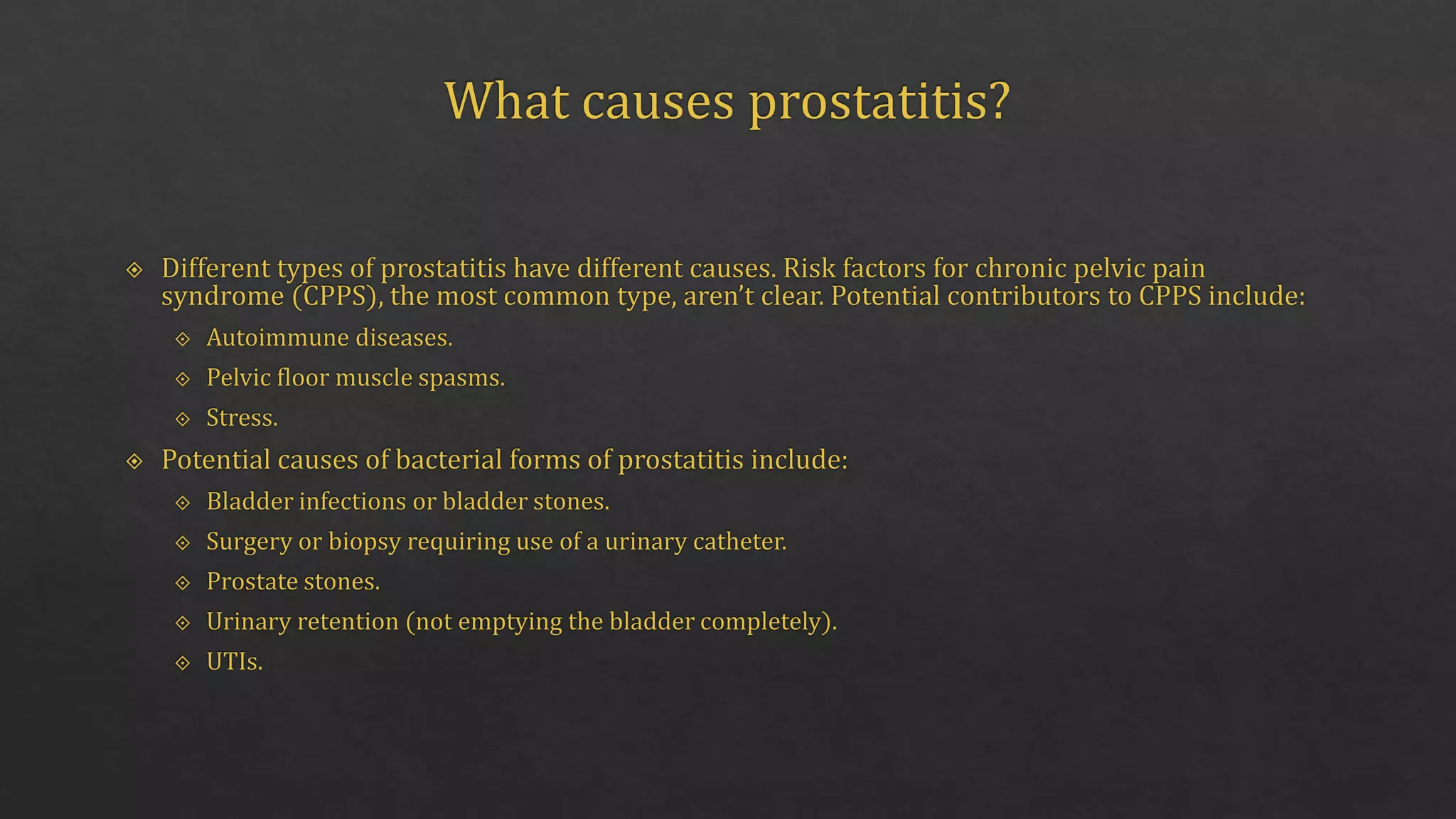 prostatitis.pptx
