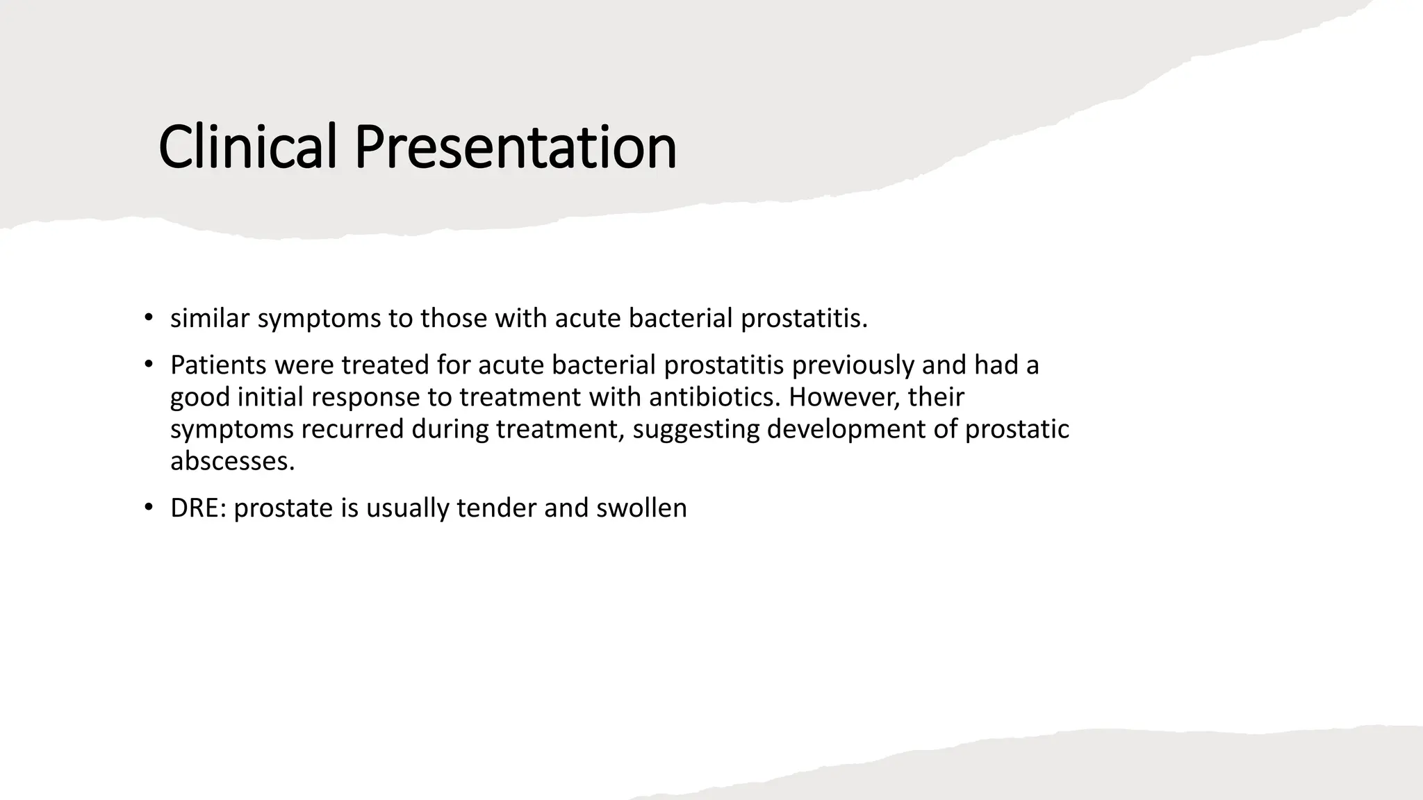 Prostatitis both Acute and Chronic .pptx