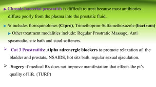 Disorder of the Male Reproductive organ Prostatitis.pptx
