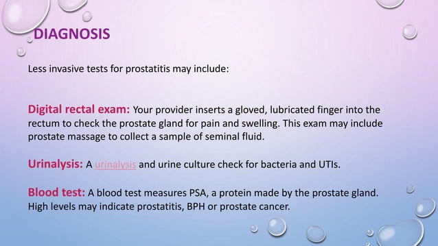 Prostatitis Ppt 1 Pptx