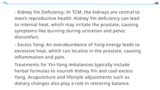 Prostatitis and Traditional Chinese Medicine- A Holistic Approach to ...