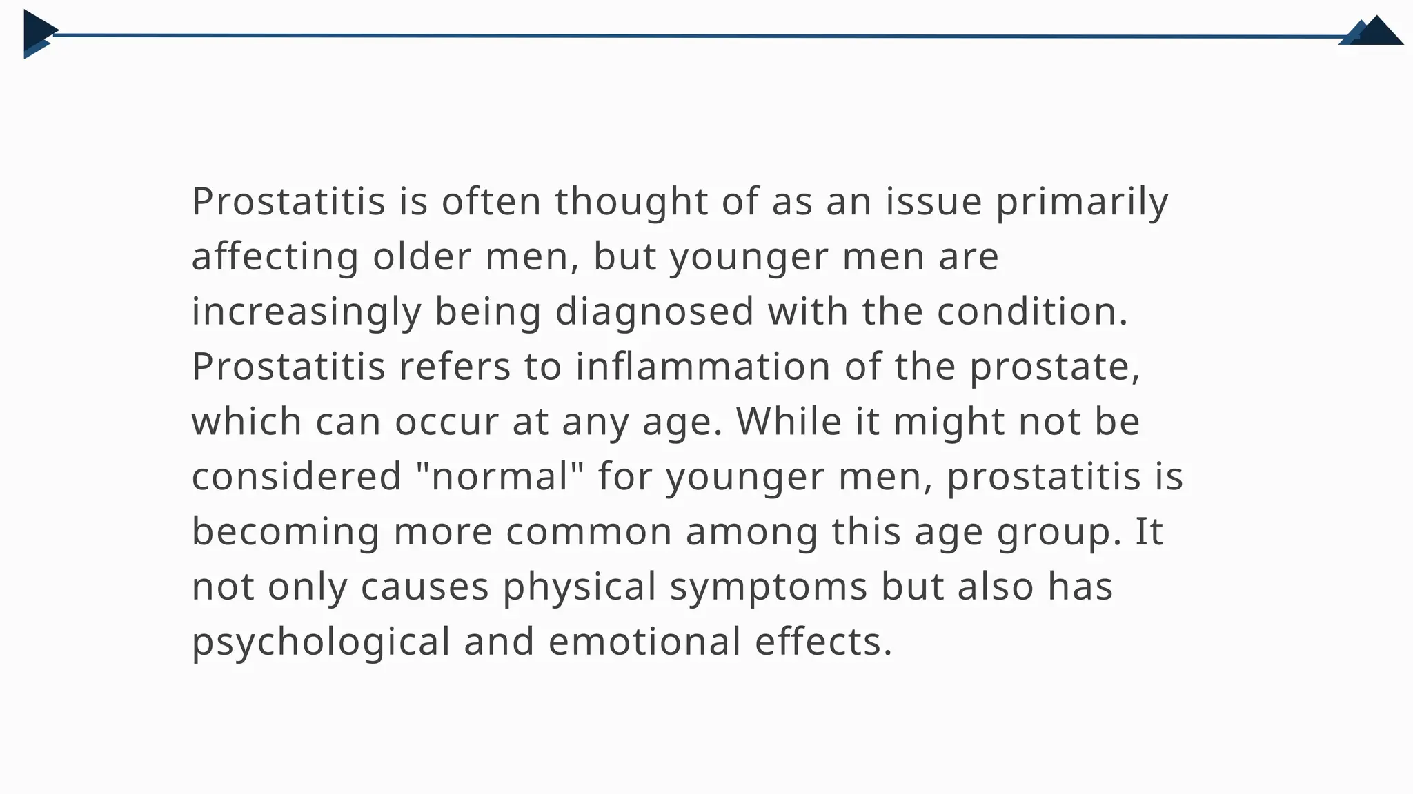 Prostatitis in Young Men- How Common Is It.pptx
