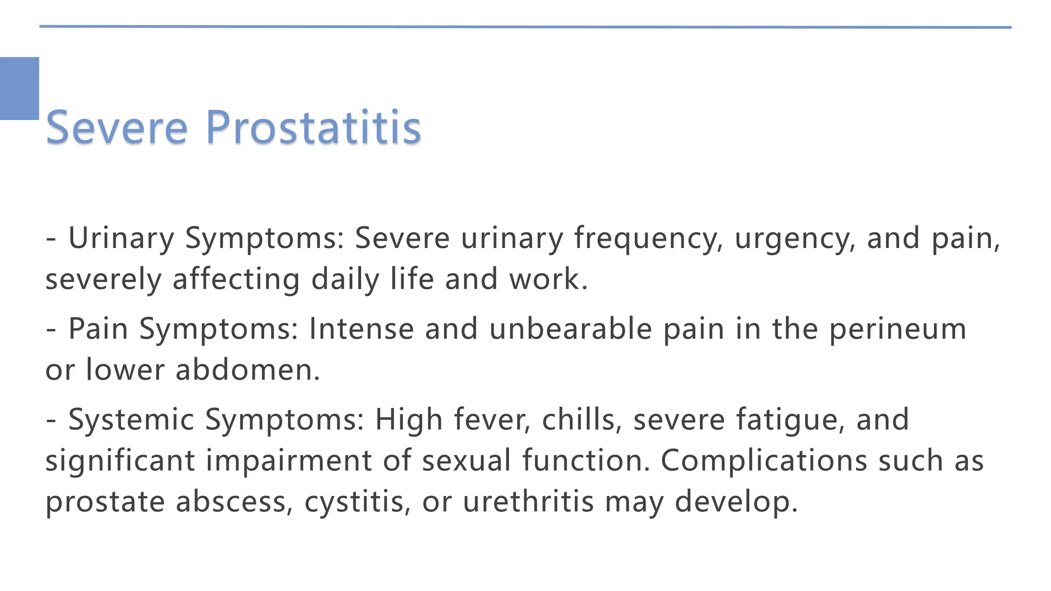 Prostatitis Severity- How to Determine if You Have Mild Symptoms.pptx
