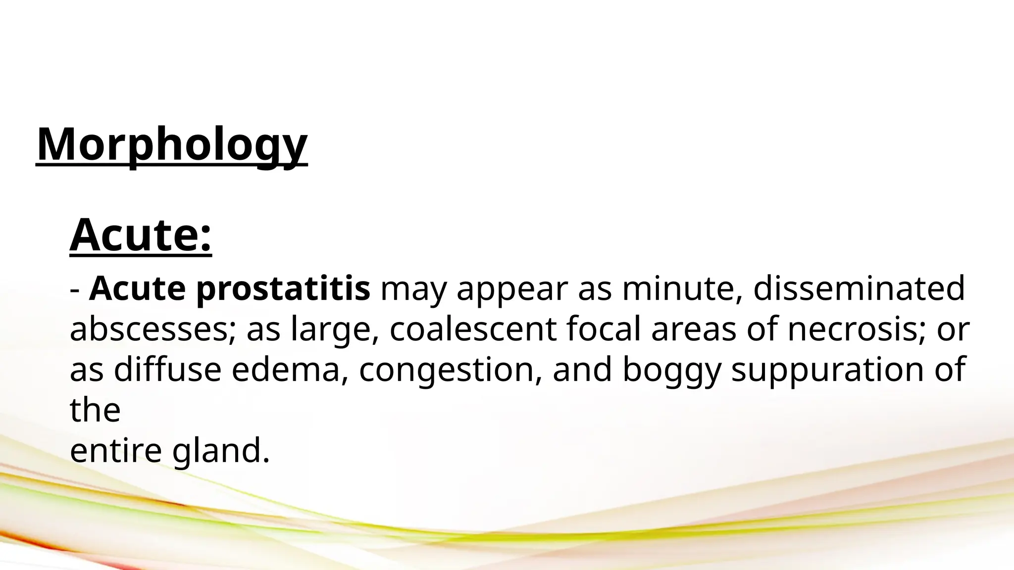 Prostatitis, Tumors of Prostate.pptx. pw | PPTX