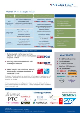 PROSTEP Api for the Digital Thread | PDF