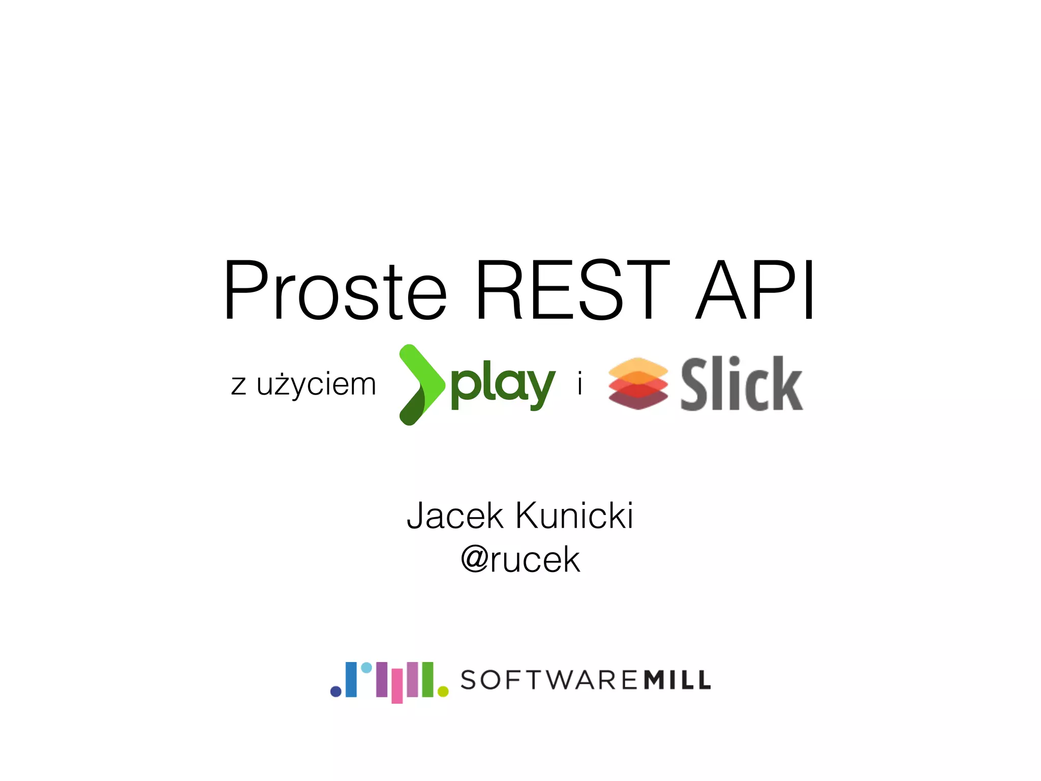 Proste REST API z użyciem play i slick | PDF | Programming Languages | Computing