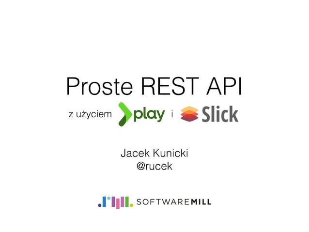 Proste REST API z użyciem play i slick | PDF | Programming Languages | Computing