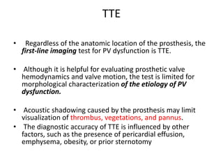 Prosthetic valve thrombosis | PPT