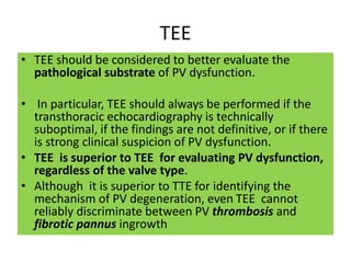 Prosthetic valve thrombosis | PPT