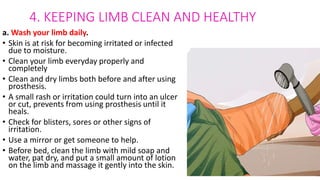 Prostheis care | PPTX