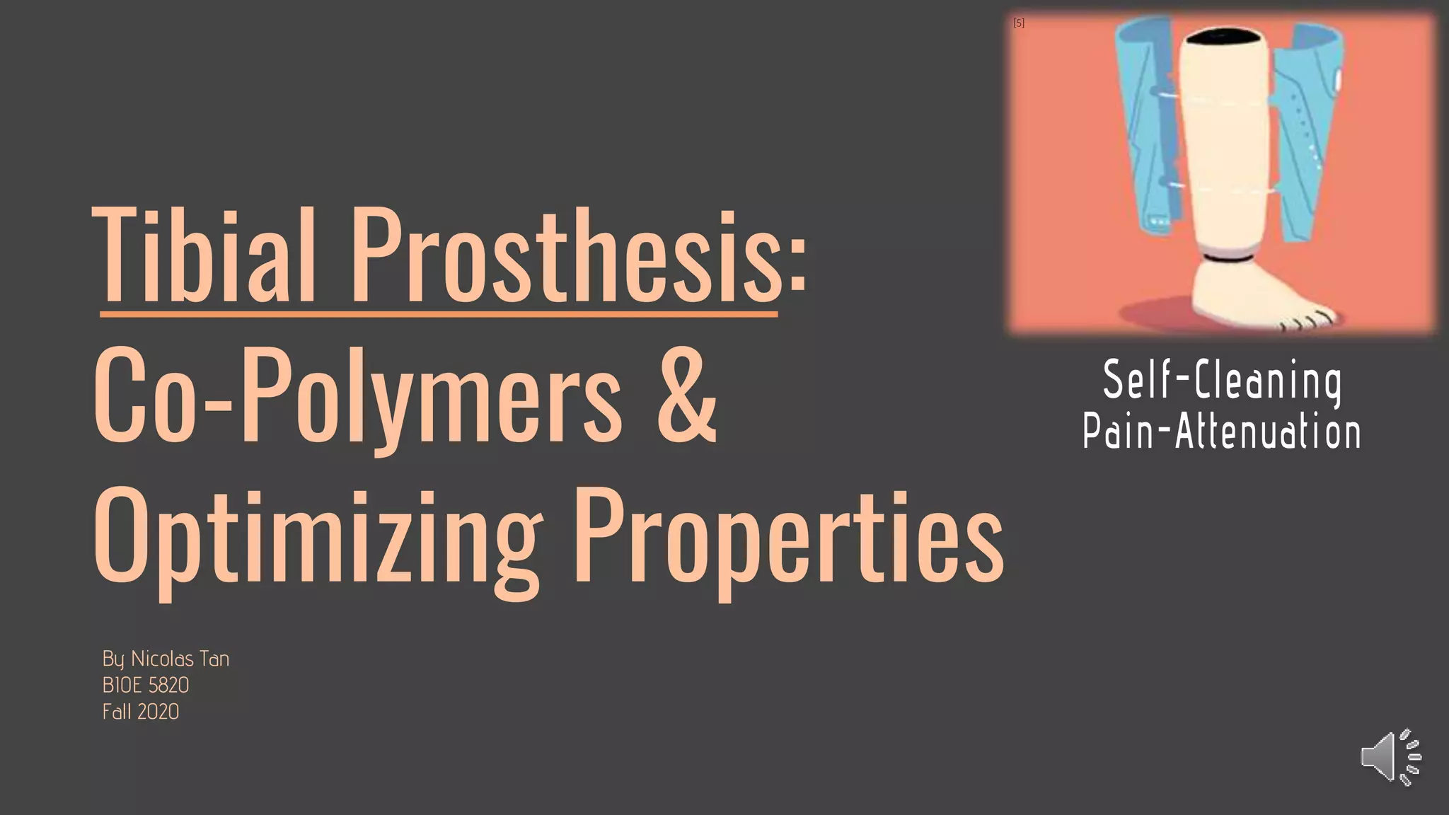 Tibial Prosthesis Biomaterials: Co-Polymers & Optimizing Properties | PPT