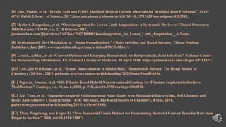 Tibial Prosthesis Biomaterials: Co-Polymers & Optimizing Properties | PPT