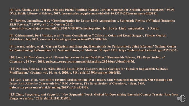 Tibial Prosthesis Biomaterials: Co-Polymers & Optimizing Properties | PPT