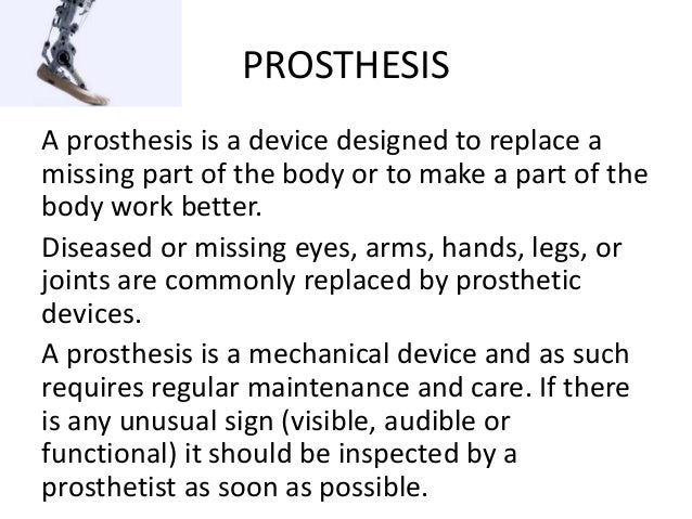 Prosthesis