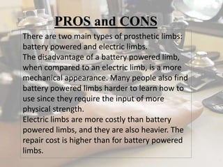 Prosthesis | PPTX