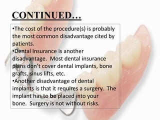 Prosthesis | PPTX