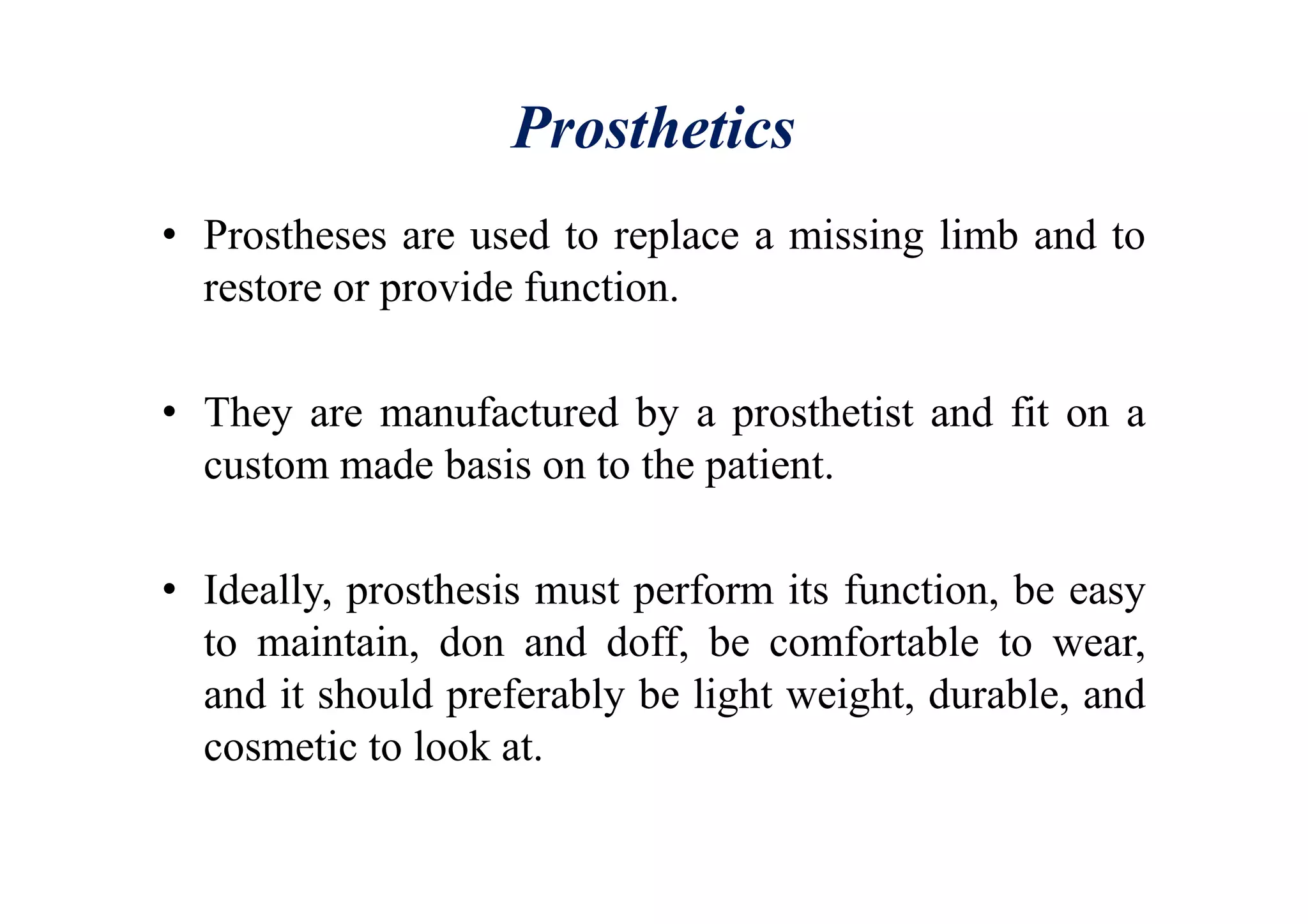 Prosthesis | PDF