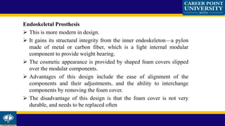 Prosthesis upper limb and lower limb.pptx