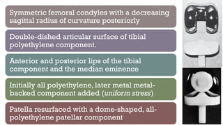 Prosthesis Design For Total Knee Replacement.pptx