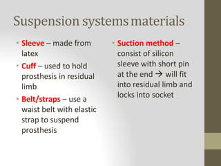 Prosthesisfinale 160519092404 | PPTX