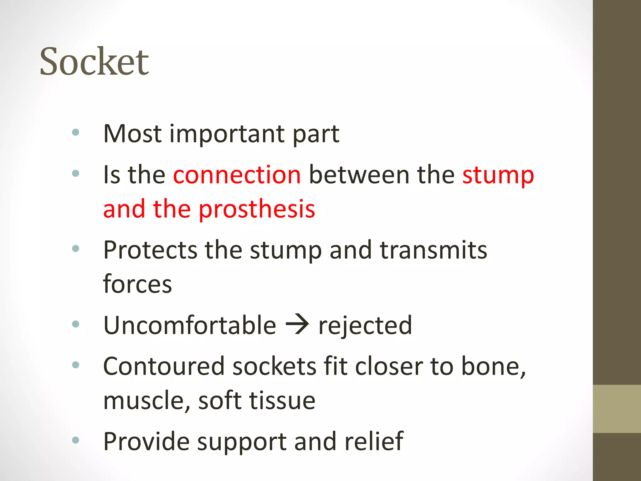 Lower Limbs Prosthesis | PPTX