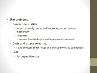 Lower Limbs Prosthesis | PPTX